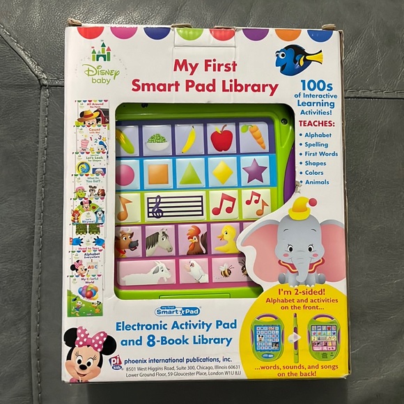 Disney | Toys | My First Smart Pad Library | Poshmark
